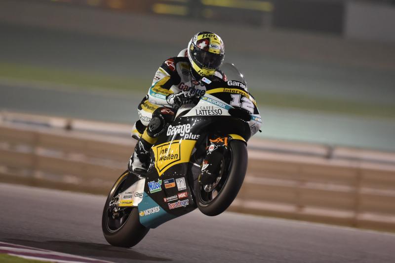 Thomas Luthi vence na Moto2 e Brad Binder na Moto3 na Inglaterra
