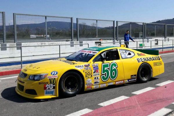 EuroNascar – Brasileiro Felipe Rabello estreia em pista Oval